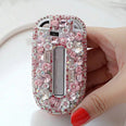 Bling JEEP Dodge Opened back Key FOB Cover with Rhinestones- only for