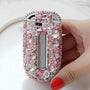 Bling JEEP Dodge Opened back Key FOB Cover with Rhinestones- only for