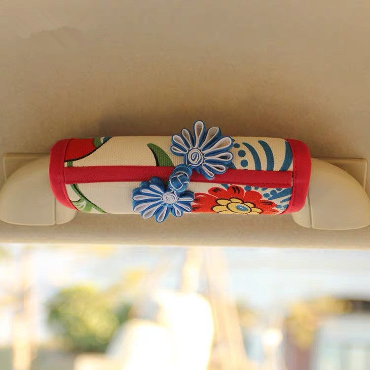 Blue Chevron Car Grab Handle Cover – Carsoda