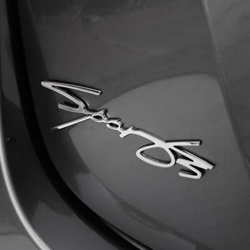 SPORTS 3D metal Chrome Emblem Badge Decal