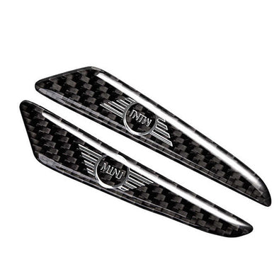Mini Cooper Car Door Protector Carbon Fiber Side Edge Protection Guard ...