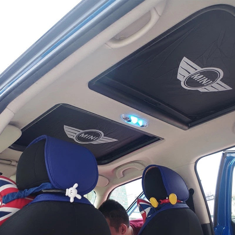 Mini Cooper/Countryman Sunroof UV Sunshade with LOGO For F56 F55 Clubm ...