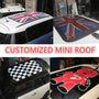 Mini Cooper Union Jack Roof Sticker Decal-Countryman Clubman 38 Patter