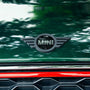 Carbon Black MINI Cooper Grill Emblem Front or Rear Badge Decal