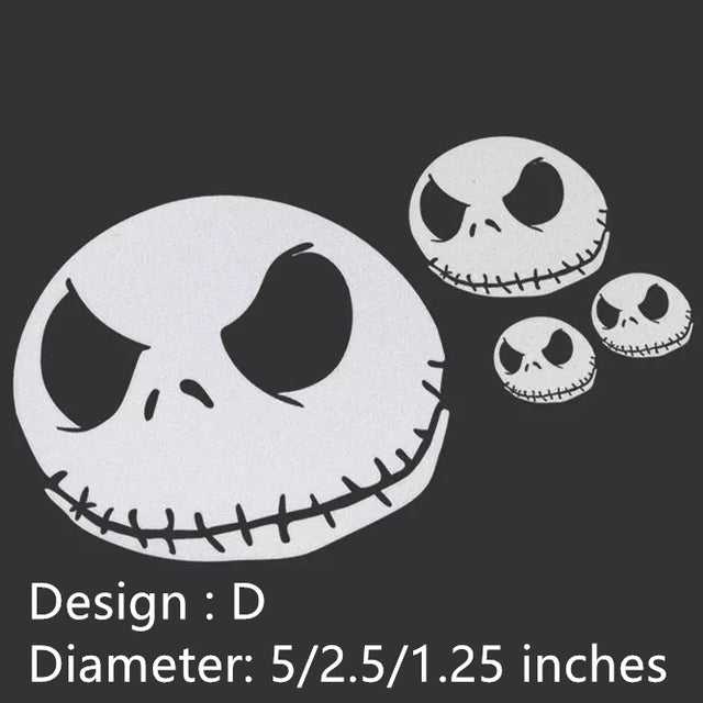 Halloween Jack Skellington Car Decal Sticker