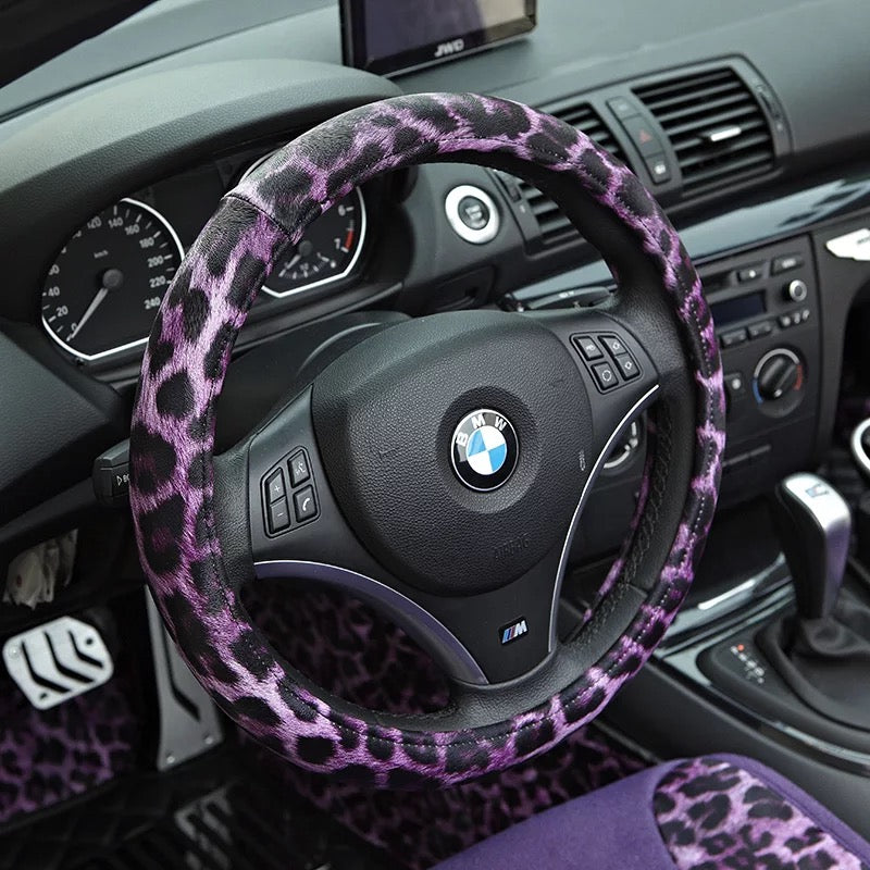 Cheetah Leopard Print Steering Wheel Cover – Carsoda