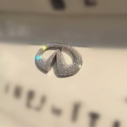 Bling Infiniti Front or Rear Emblem Decal