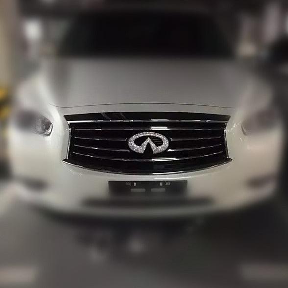 Bling Infiniti Front or Rear Emblem Decal