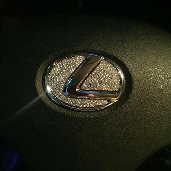 Lexus Bling Steering Wheel Emblem Decal