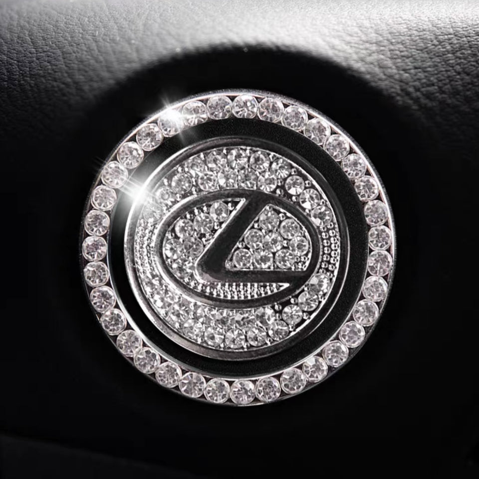 Lexus Bling Steering Wheel Emblem Decal