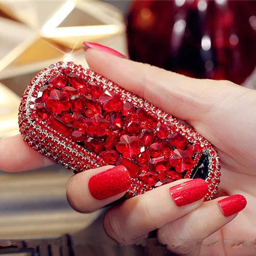 Red MAZDA Bling Car Key Holder with Rhinestones cx5 cx-7 cx-9 cx-4