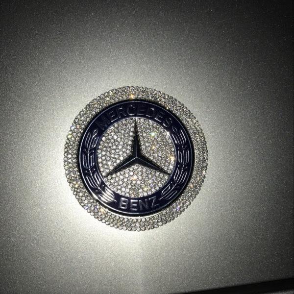 Bling Mercedes Benz Decal - Front Grille or Rear Trunk