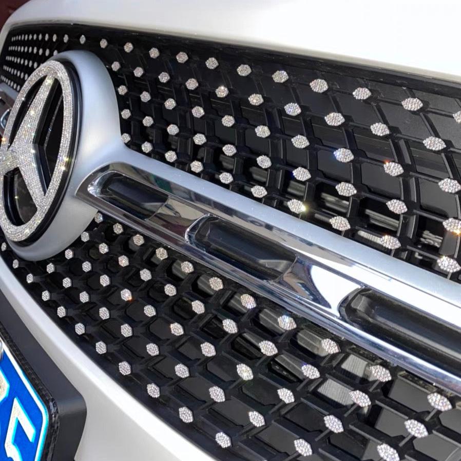 Bling Mercedes Benz Decal - Front Grille or Rear Trunk