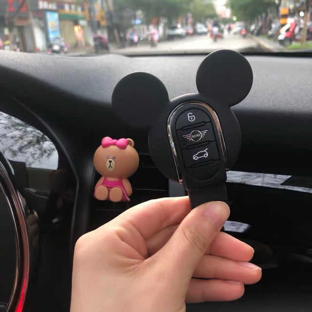 Mini Cooper Mouse Ear Shaped Key Fob