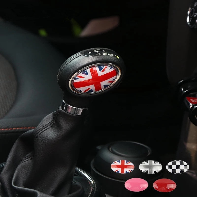 Mini cooper Gear Shift Decal