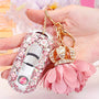 Pink Bling MAZDA Key Holder with Rhinestones