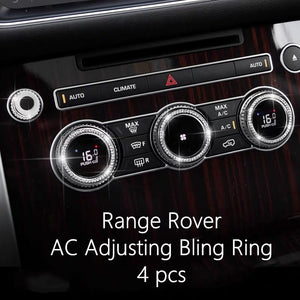 Range Rover Bling 3d Rhinestones Interior Acessories Decoration Decal
