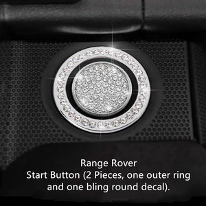 Range Rover Bling 3d Rhinestones Interior Acessories Decoration Decal