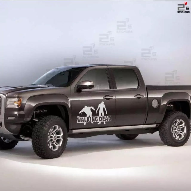 Zombie Car Decals - the Walking Dead 25''