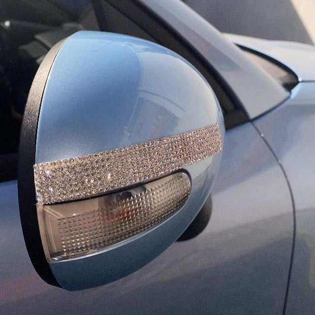 Car Side Rearview Mirror Anti-Scratch Bling Decal