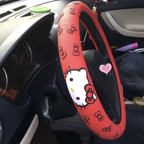 Cat Meow Silicone Anti-slip Cooling Steering wheel cover
