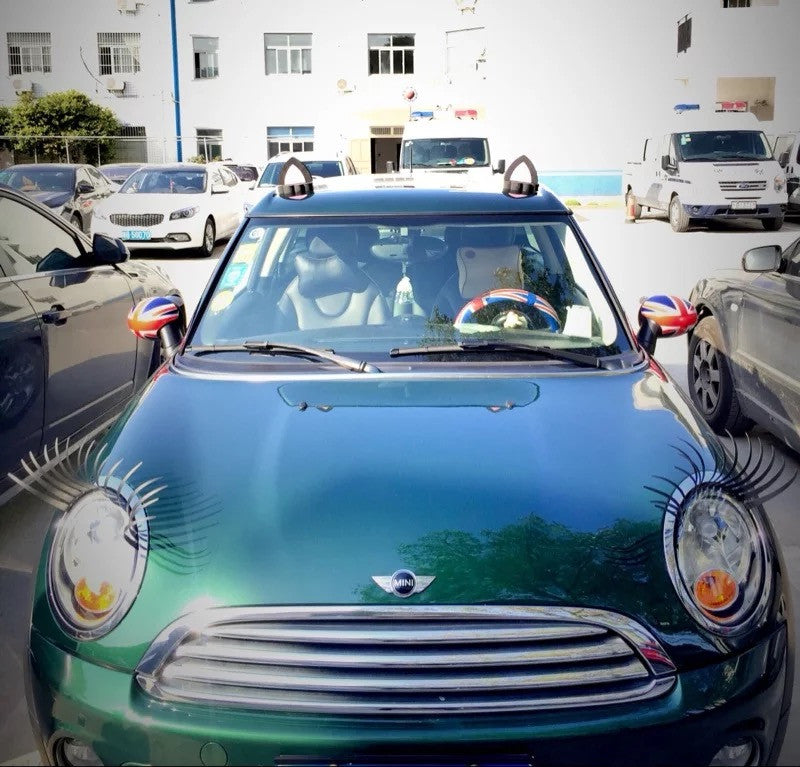 Car Cat Ears - White Kitten Ear Car Decoration – Carsoda