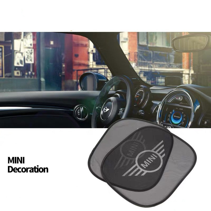 Mini Cooper/Countryman Side Windows UV Sunshade with LOGO For F56 F55