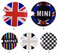 Mini Cooper Crystal EVA Glowing Decal For Gas Cap Cover