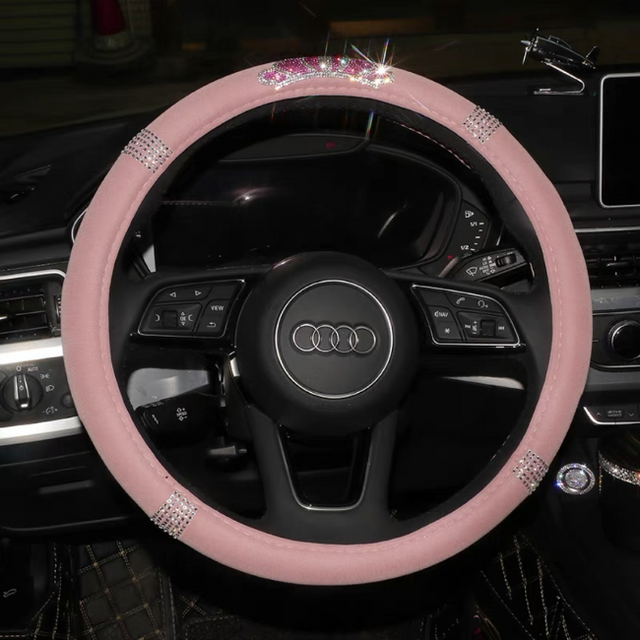 Steering Wheel Cover Pink