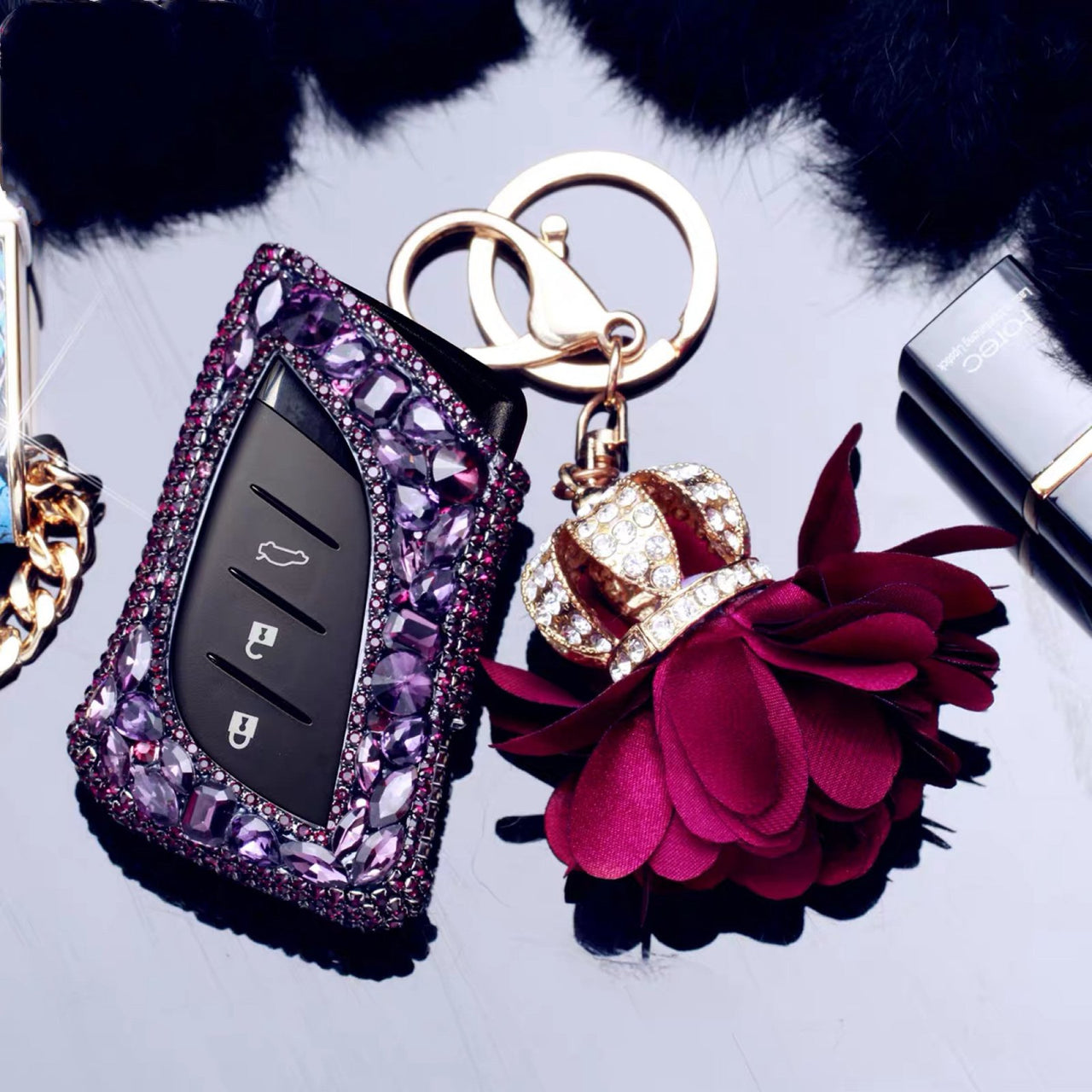 Lexus Bling Car Key FOB case for 2018 2019 ES200 300H LS500H